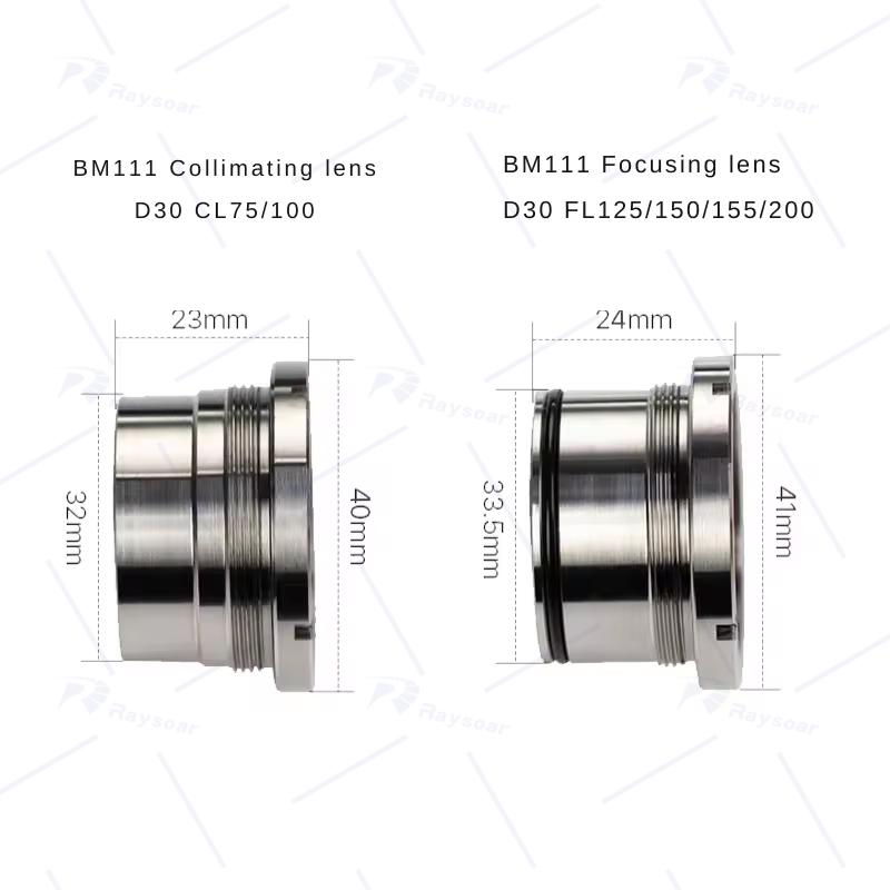 Laser Collimating Lens and Focusing Lens Assembly for Raytools BM111