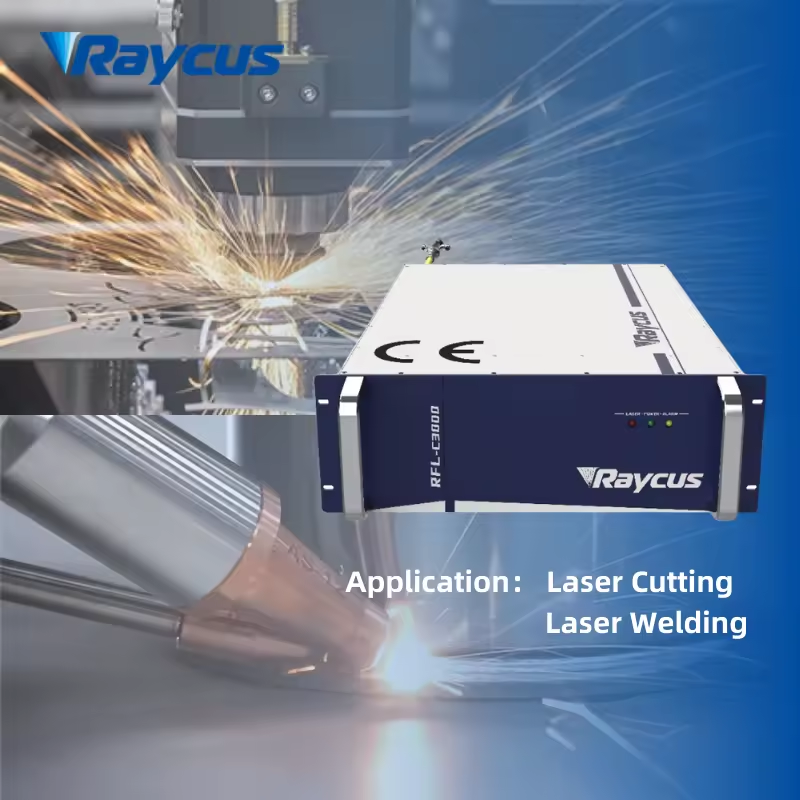 RFL-C3000S CE 3000W Raycus CW Fiber Laser Source Global Series