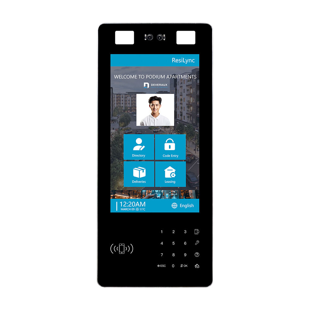 Facial Recognition Visual Intercom Terminal, China Facial Recognition Visual Intercom Terminal ...