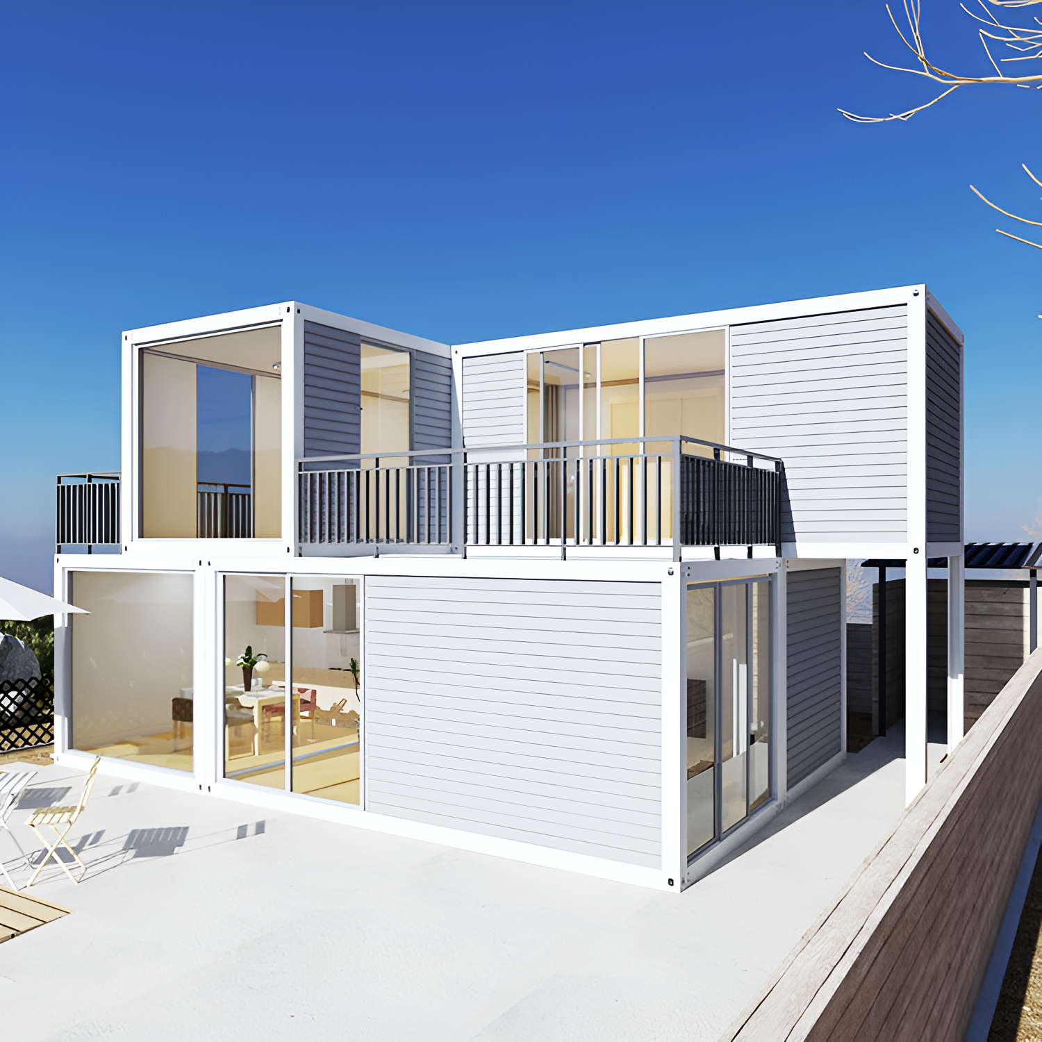 Flat Pack Container House Solution China Flat Pack Container House