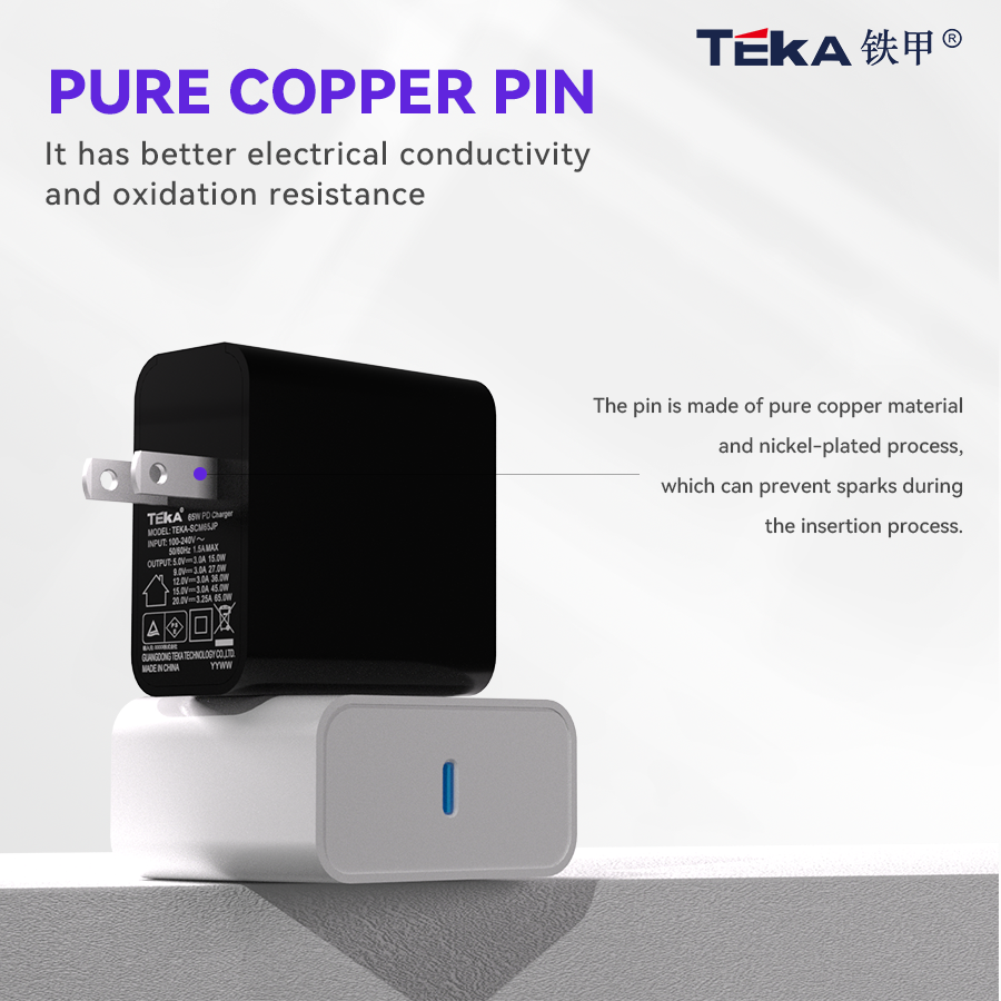65W USB-C PD Charger for Japanese Market | 65W PD | TEKA