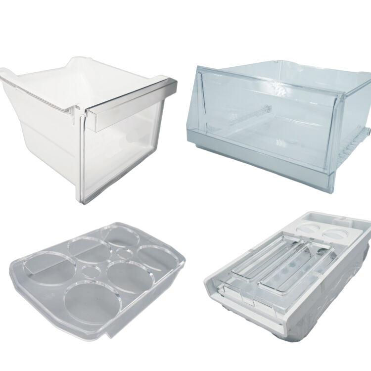 Plastic storage boxes