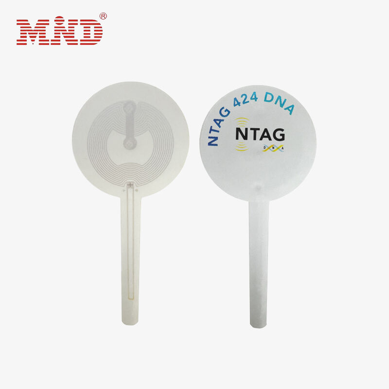 Fragile NFC NTAG® 424 DNA Sticker For Wine Management Miφ15 | HF Tag/Label/Inlay | MIND RFID