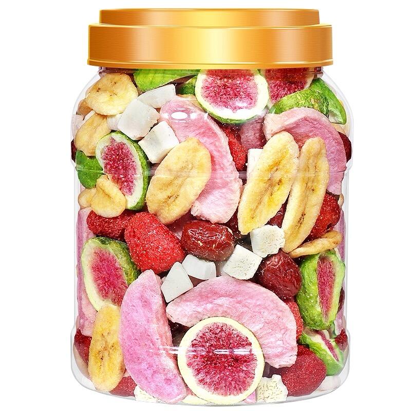 Freeze Dried Mixed Fruit Snacks | Crispy Multi-Shape Fruit Mix for ...