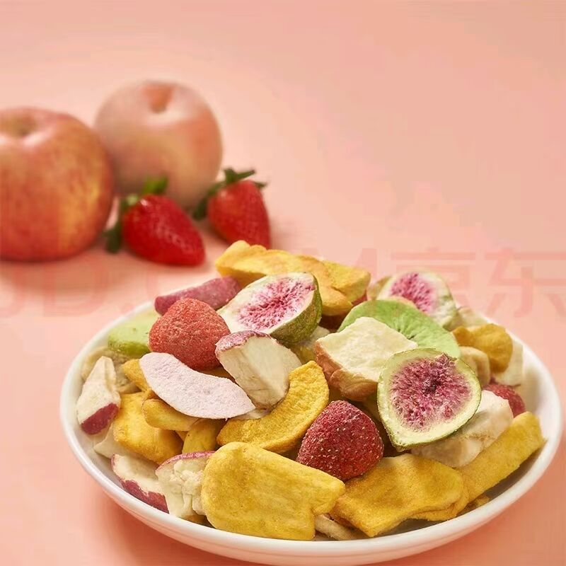 Freeze Dried Mixed Fruit Snacks | Crispy Multi-Shape Fruit Mix for ...