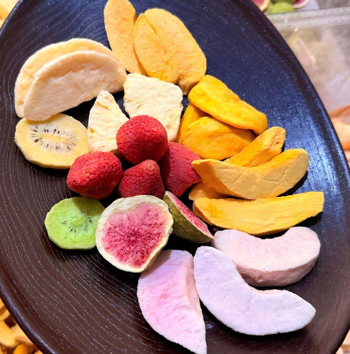 Freeze Dried Mixed Fruit Snacks | Crispy Multi-Shape Fruit Mix for ...