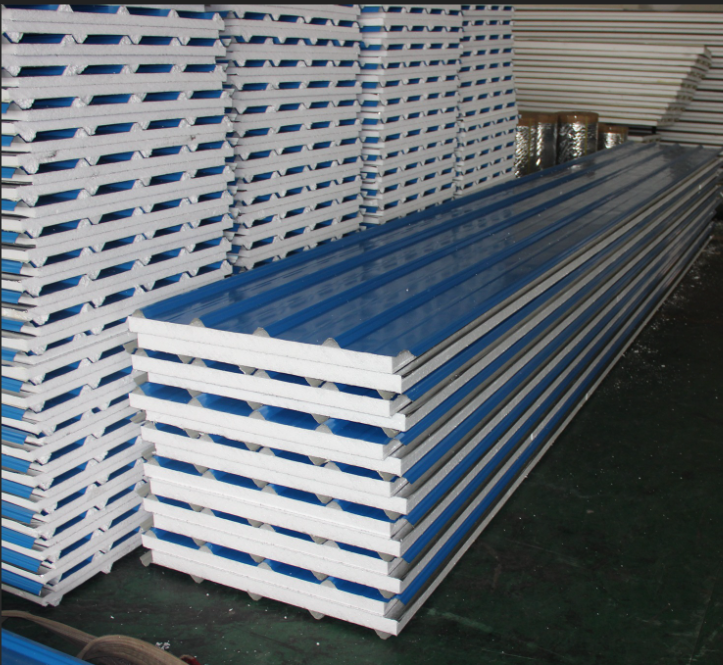 Wall roof sandwich panel/insulated sandwich panel/Rock Wool Foam Core ...