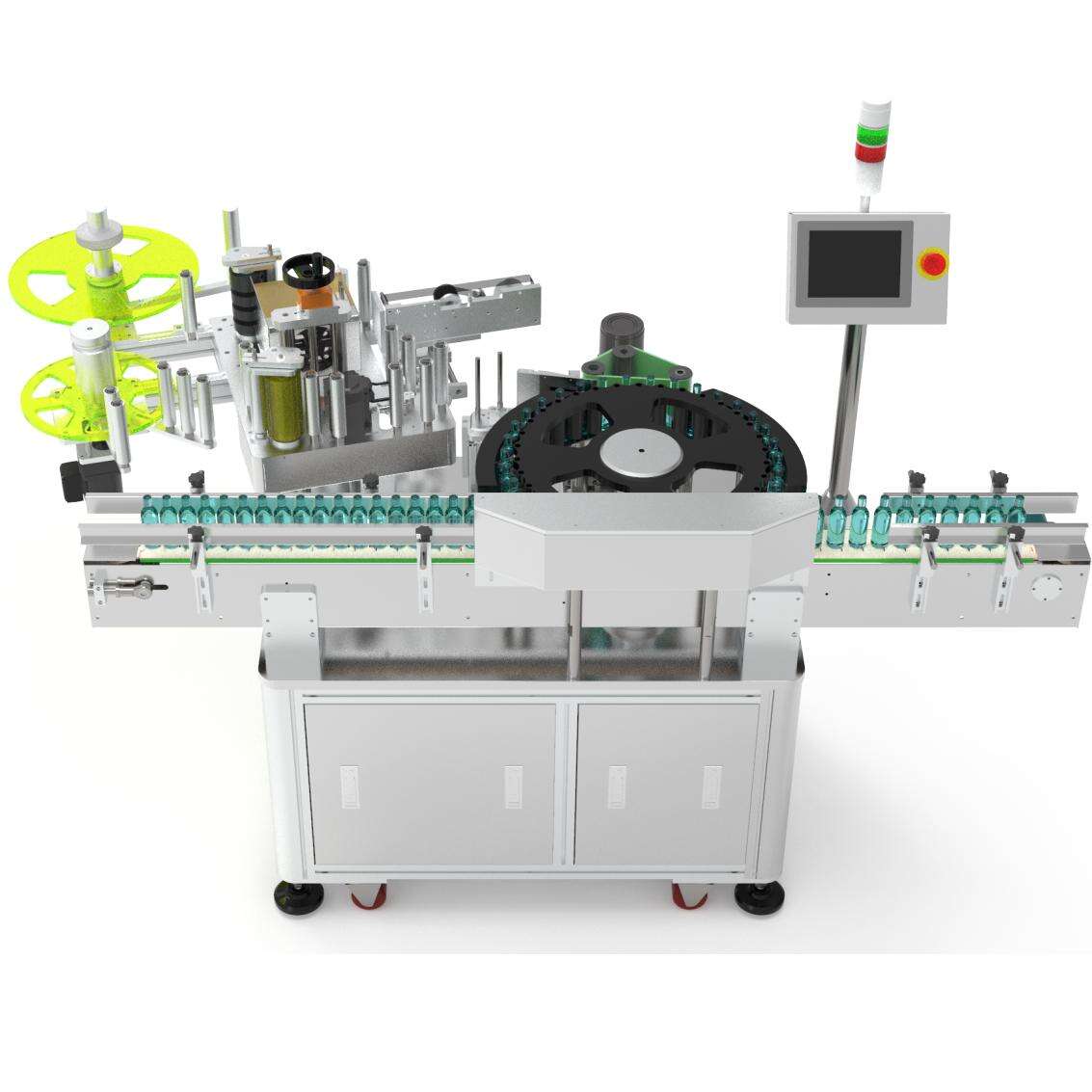 High speed round bottle wrap around labeler, China High speed round ...