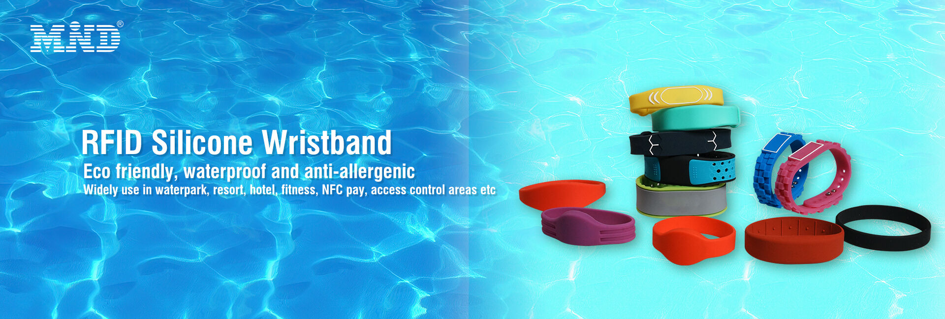 Premium RFID, NFC, UHF Wristbands - PVC Event Wristbands for Secure Access