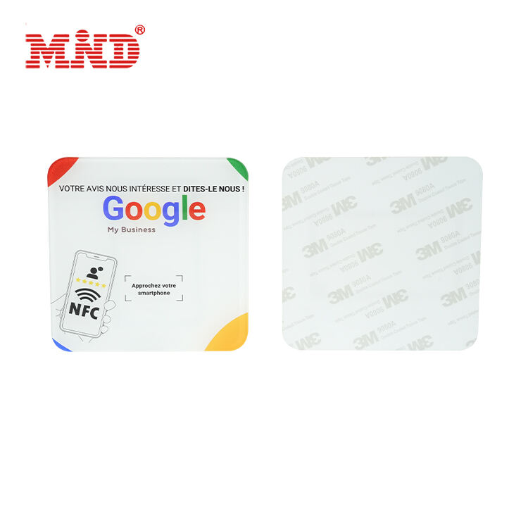 MDN001 NFC Acrylic Plate Custom NFC Acrylic Card Plaque Google Review ...