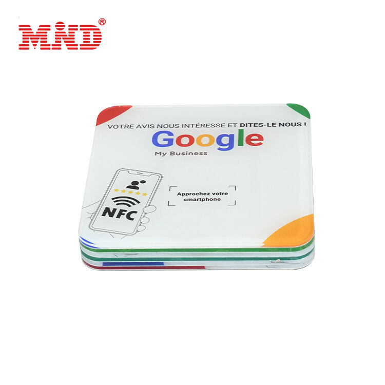 MDN001 NFC Acrylic Plate Custom NFC Acrylic Card Plaque Google Review ...