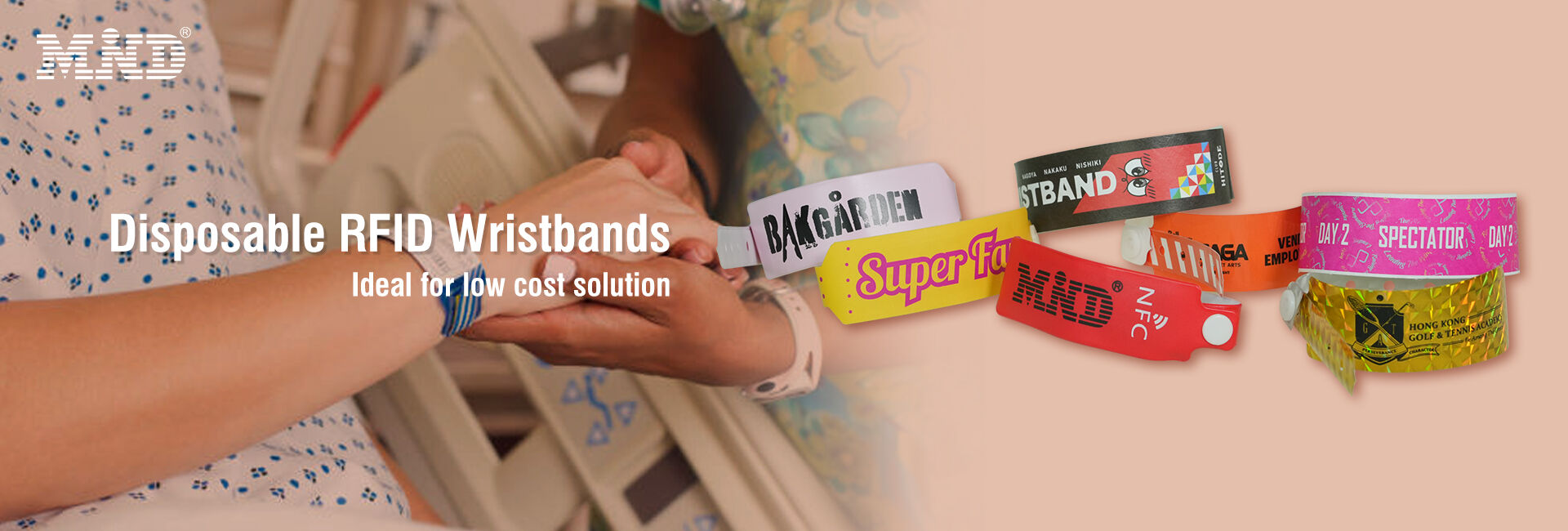 Premium RFID, NFC, UHF Wristbands - PVC Event Wristbands for Secure Access