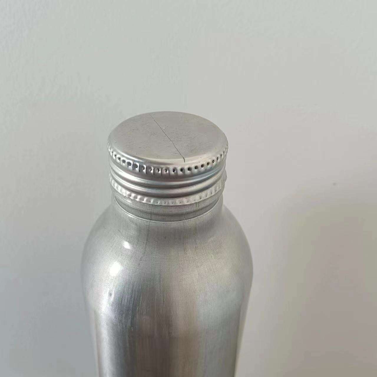 473mL screw threaded aluminum bottle recyclable aluminum beverage ...