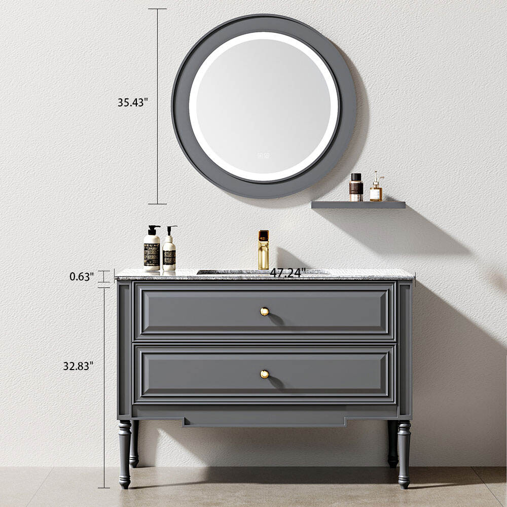Modern Style Wall Mounted Style Bathroom Vanity Bathroom Wall Cabinet ...