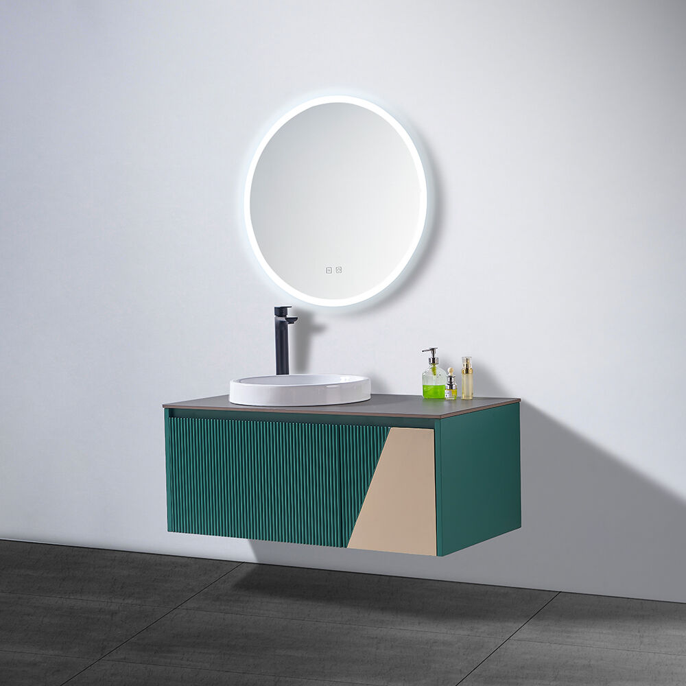 Vanity tal-Baġnija ta' Luks Moderni Bi-Marbl Abiskwal Bjanc Kommerċjali ...