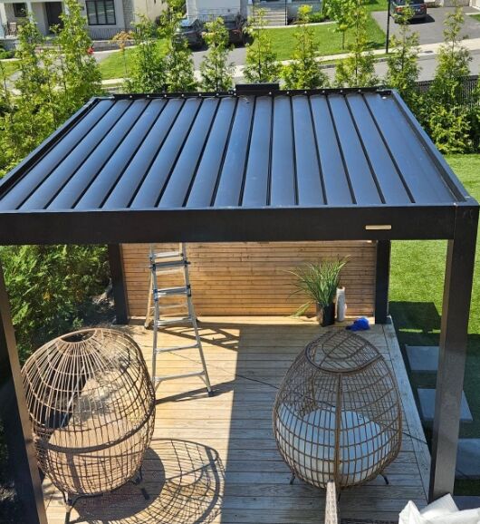 Pratic Pergola: Advanced Outdoor Living Solutions with Smart Weather ...