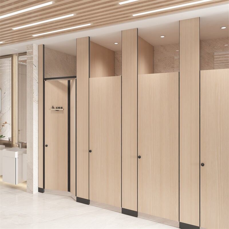 Overhead Braced HPL Toilet Partitions | HPL Toilet Partitions | JIALIFU