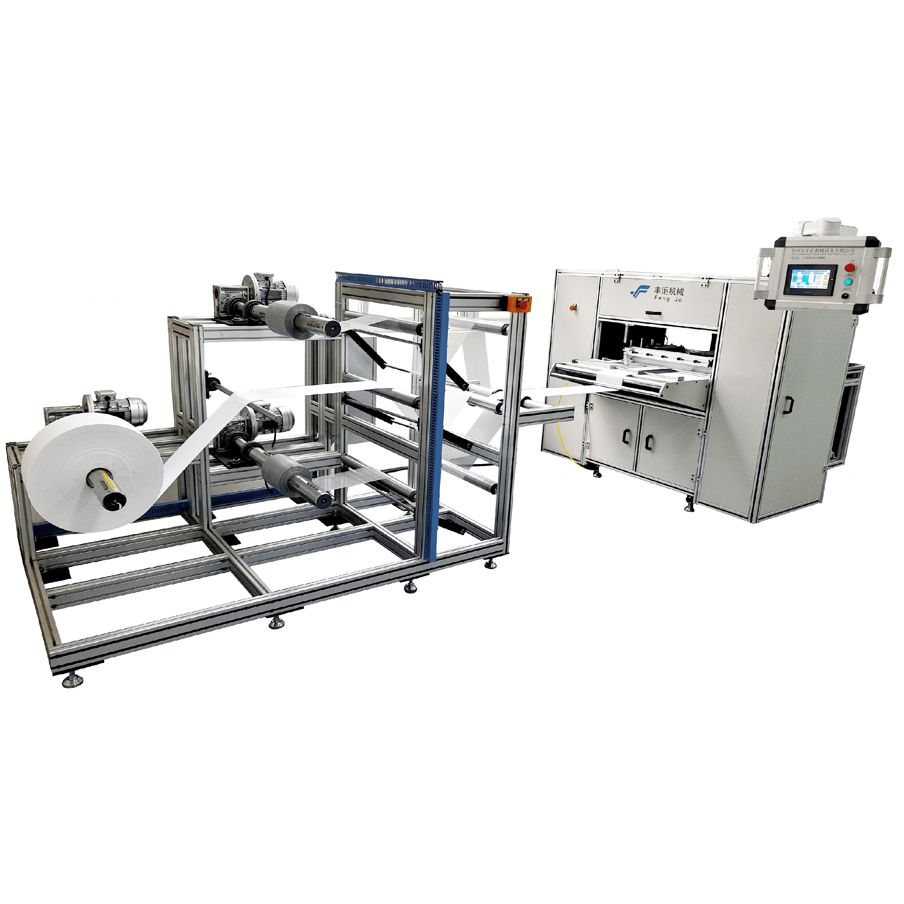 Cabin filter blade pleating machine | Cabin filter blade pleating machine | Changzhou Fengju ...