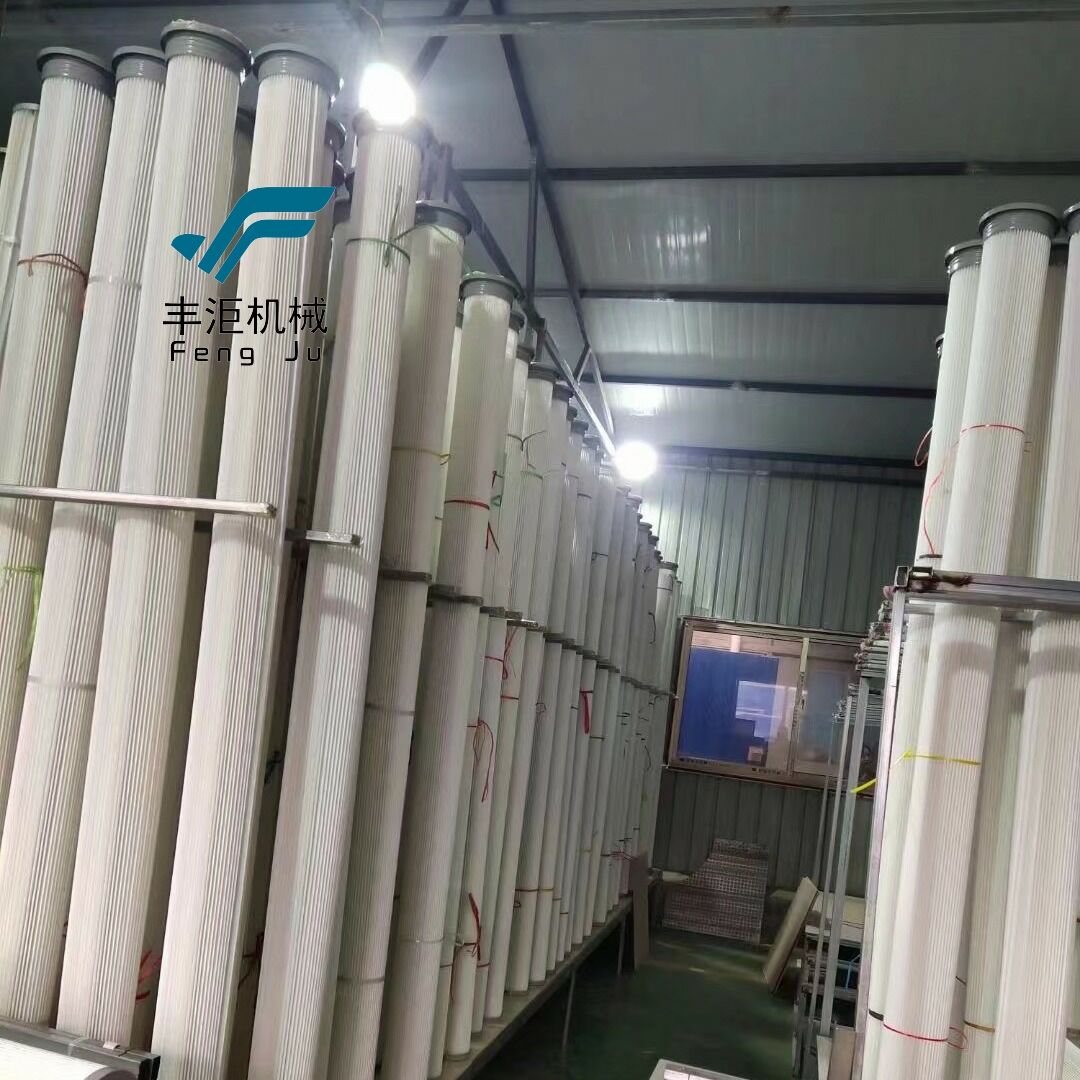 Baghouse filter blade pleating machine | Baghouse filter blade pleating ...