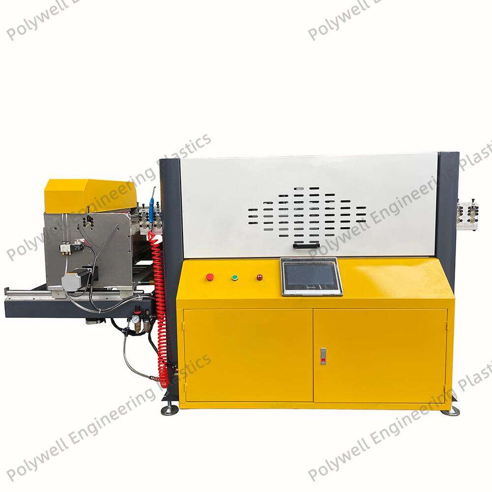 POLYWELL Automated Nylon Plastic Cutting Machine for Thermal Break Strip