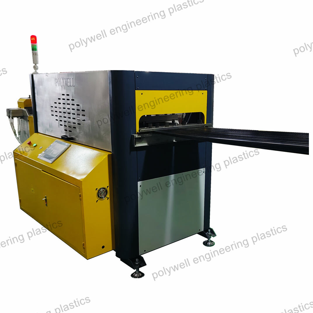 POLYWELL Fully Automatic Cutting Machine for Polyamide Insulation Profiles