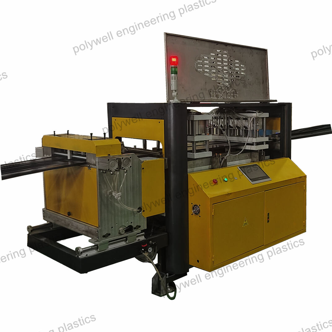 POLYWELL Automated Nylon Plastic Cutting Machine for Thermal Break Strip