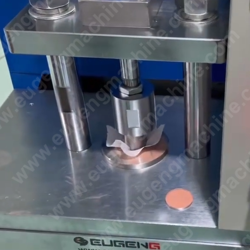 Hydraulic lab cosmetic powder press machine