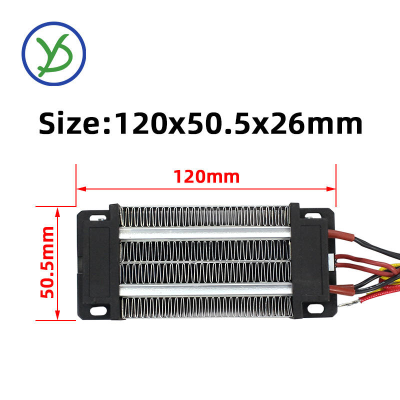 Surface Insulated 200W/300W 12V/24V/110V/220V Thermostatic PTC Heating Element Electric Air ...