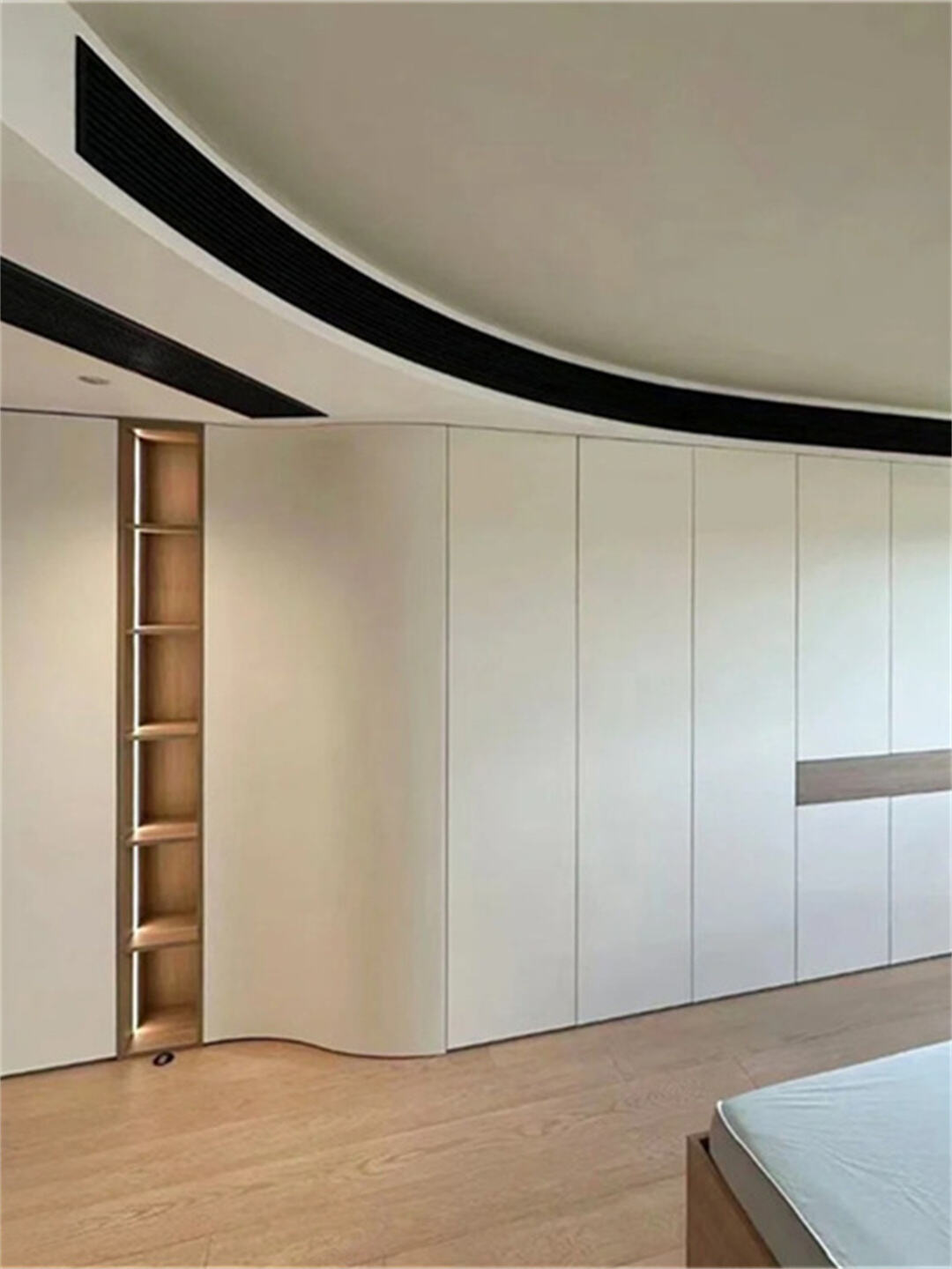 Arc-shaped Wardrobe | Circular Wardrobe