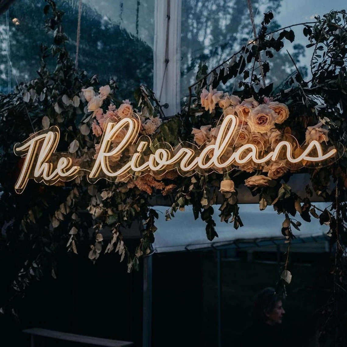 Custom Neon Sign for Wedding Romantic | Wedding&Festival | – High ...