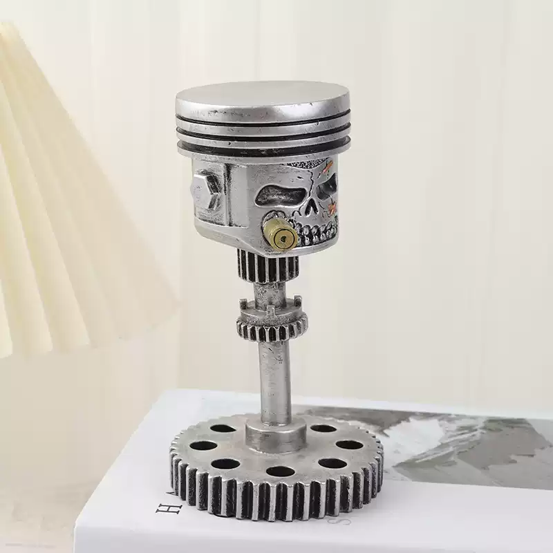 Piston Skull Face Statue | Customized pre-sale.