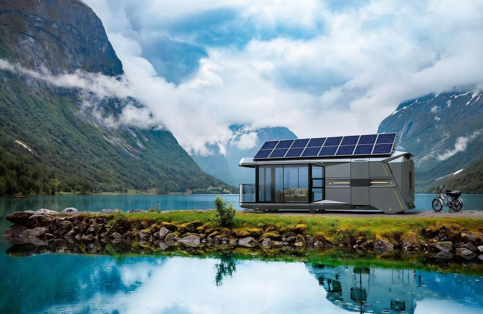 Space Capsule House | Capsula Modulare Intelligente Eco per Campeggio ...