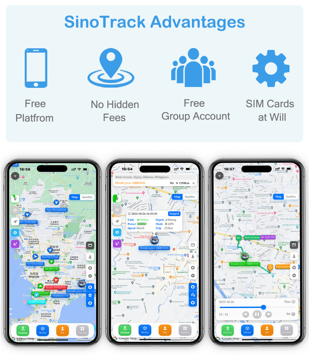 SinoTrack ST-901 Small GPS Tracker Motorcycle GPS System Vehicle Tracking Device for Car | Wired ...