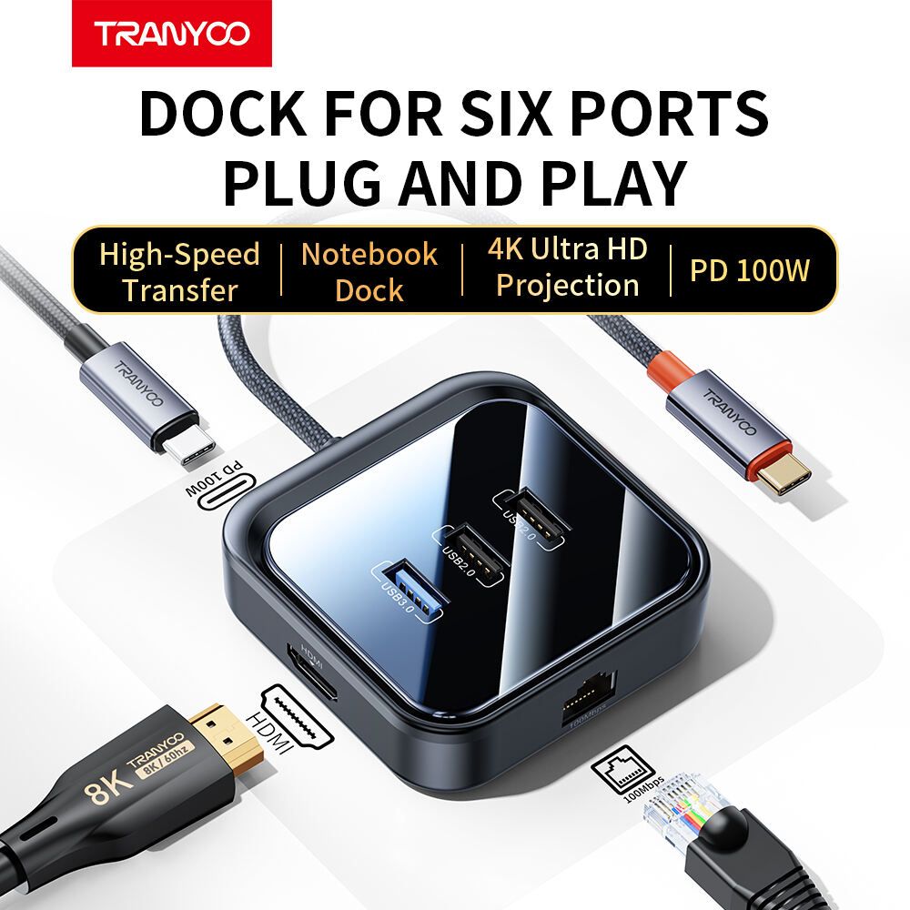 Docking Station HB6-C | Docking Station | – TRANYOO Official | Specs, Reviews & Best Price