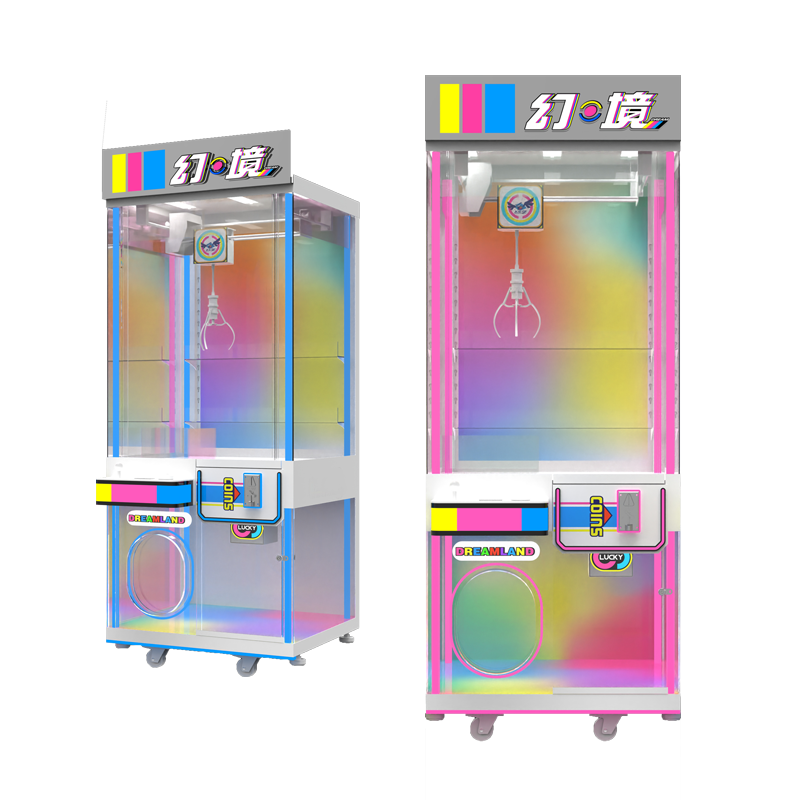 Fully Transparent Multi-Light Claw Machine | TAIKONGYI