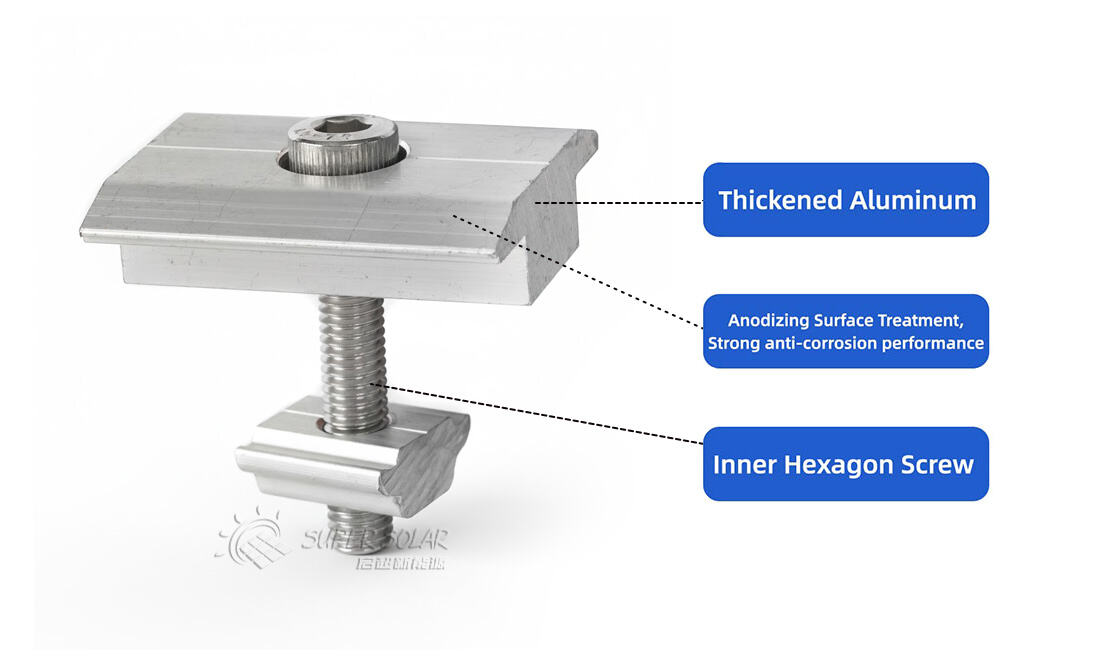 Solar Panel Mounting Clamps: Mid vs End, Sizes & Rail Compatibility