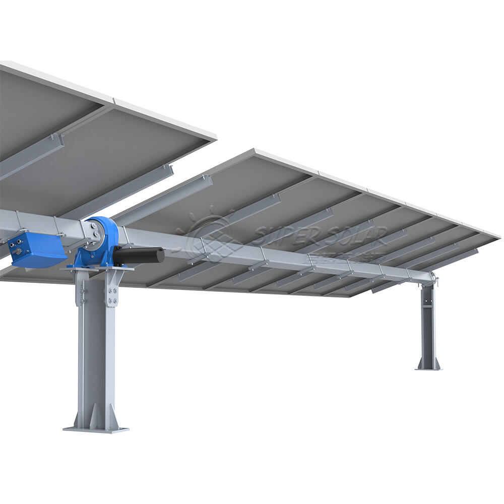 Single Axis Solar Tracker System – Increase Energy Efficiency by 25% ...