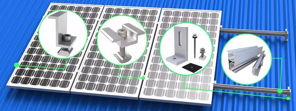 Collier central solaire