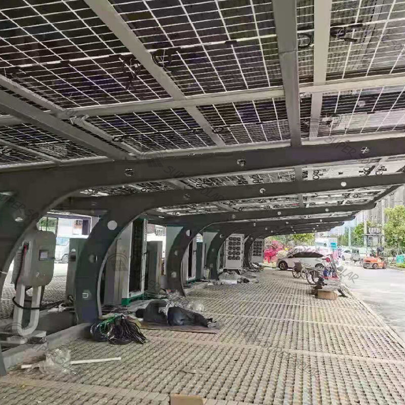 Super Solar - Steel Solar Carport for Commercial Solar Power Solutions