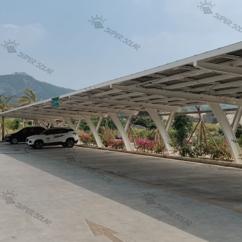 Super Solar - Steel Solar Carport for Commercial Solar Power Solutions