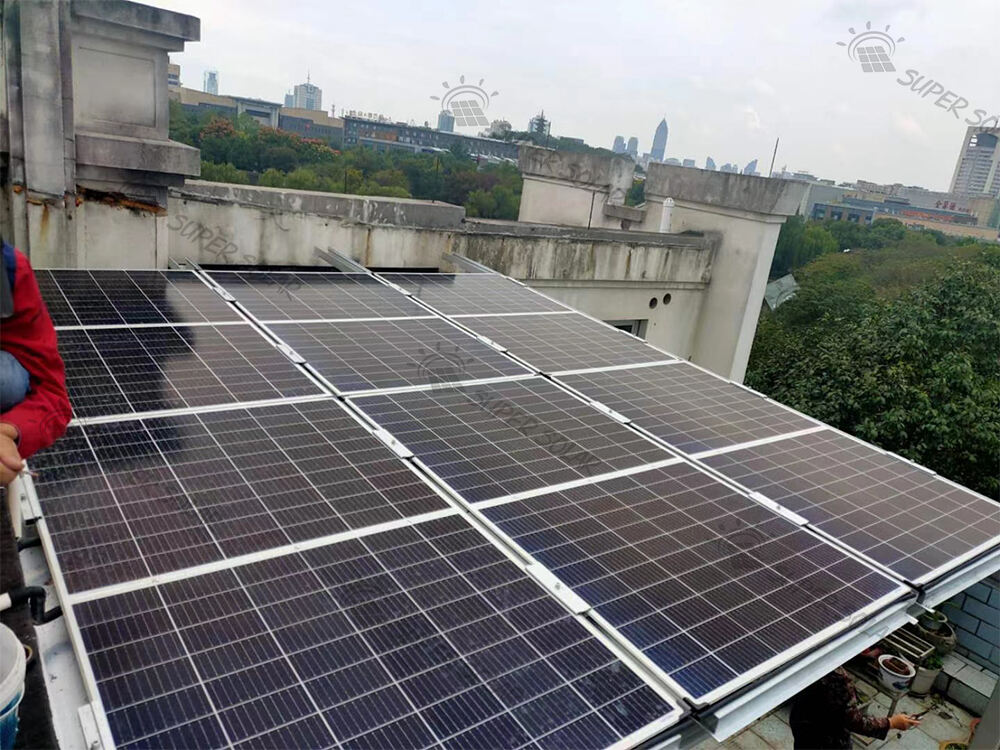 China 6KW Roof Waterproof bracket solar power system | Rooftop Solar ...