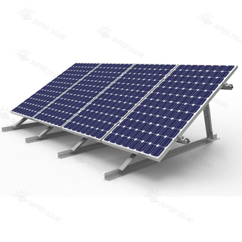 Super Solar - Fixed Tilt Solar Racking Triangle Bracket for Stable Mounting