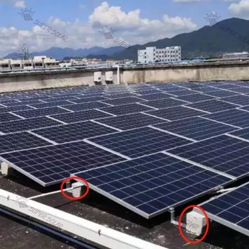 Solar panel ballast PV system | Ballasted Bracket