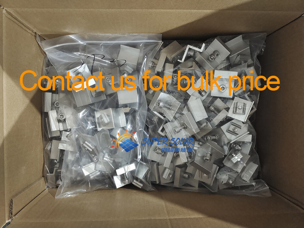 Solar End Clamp | ROOF MOUNT | Super Solar