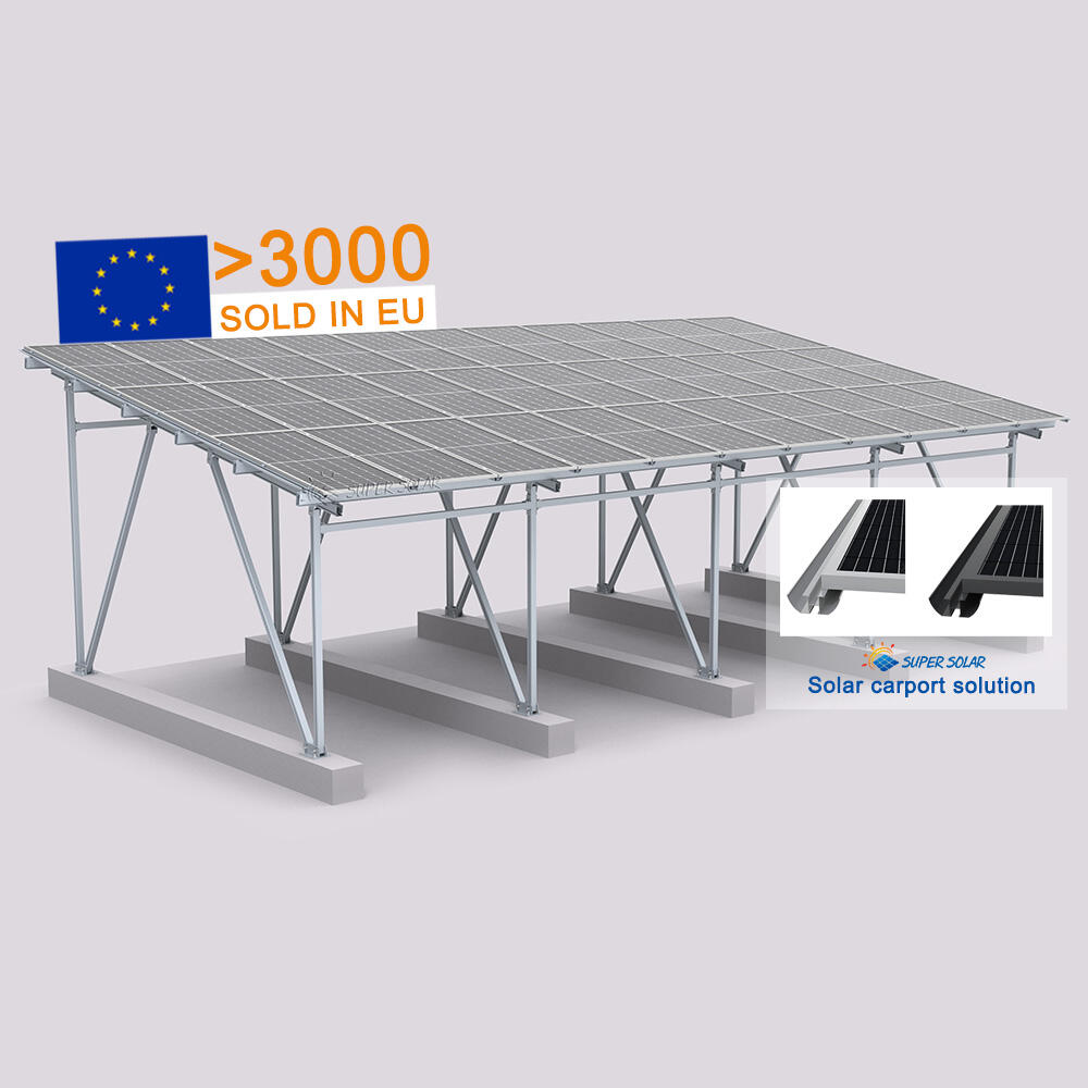 Euro-Engineered Solar Carport Mounting Systems | Aluminum Carport For ...