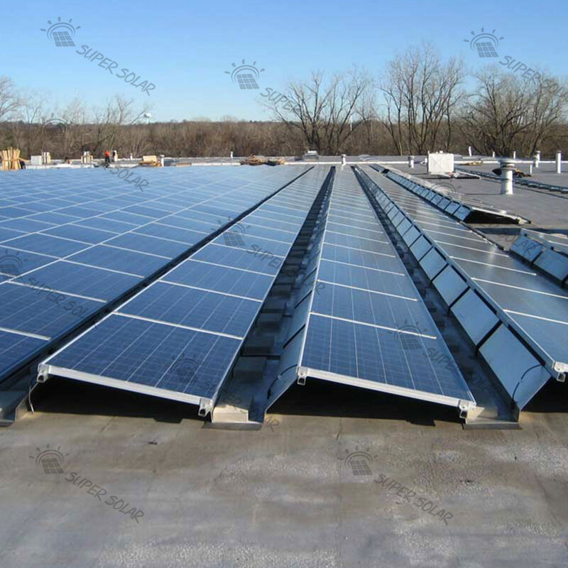 Solar panel ballast PV system | Ballasted Bracket