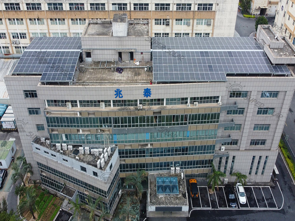 China 132KW Roof solar power system | Rooftop Solar | Super Solar