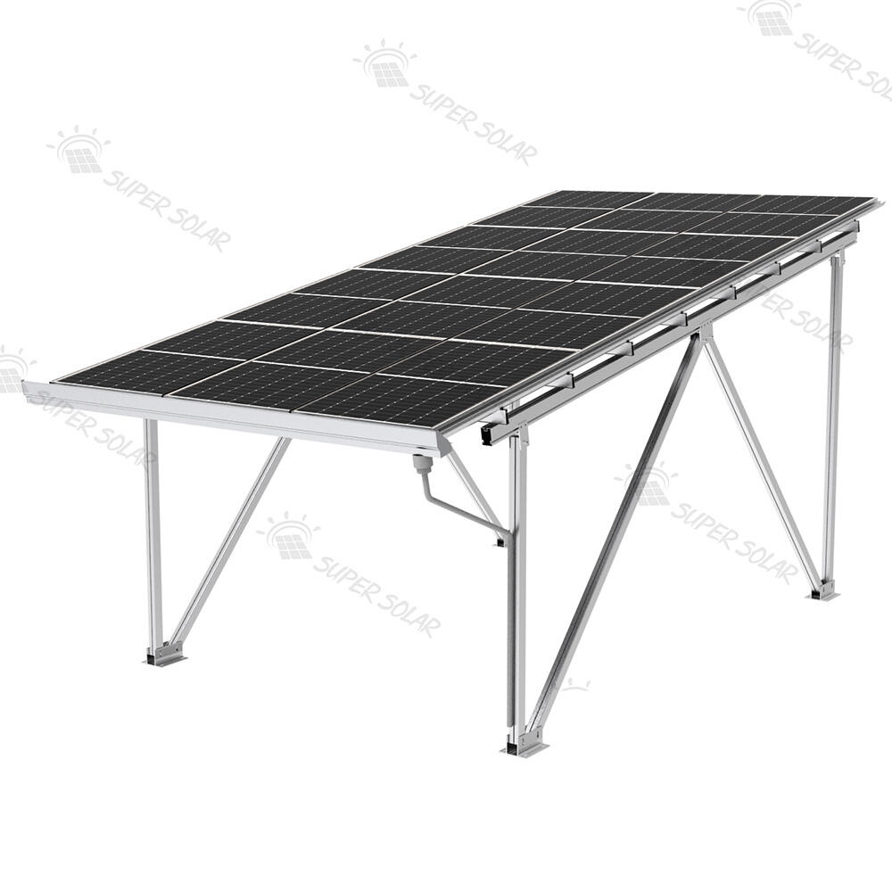 Super Solar - Waterproof Solar Carport for Reliable Outdoor Solar Power