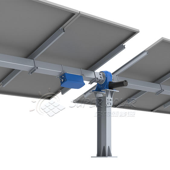 Single Axis Solar Tracker System – Increase Energy Efficiency by 25% ...
