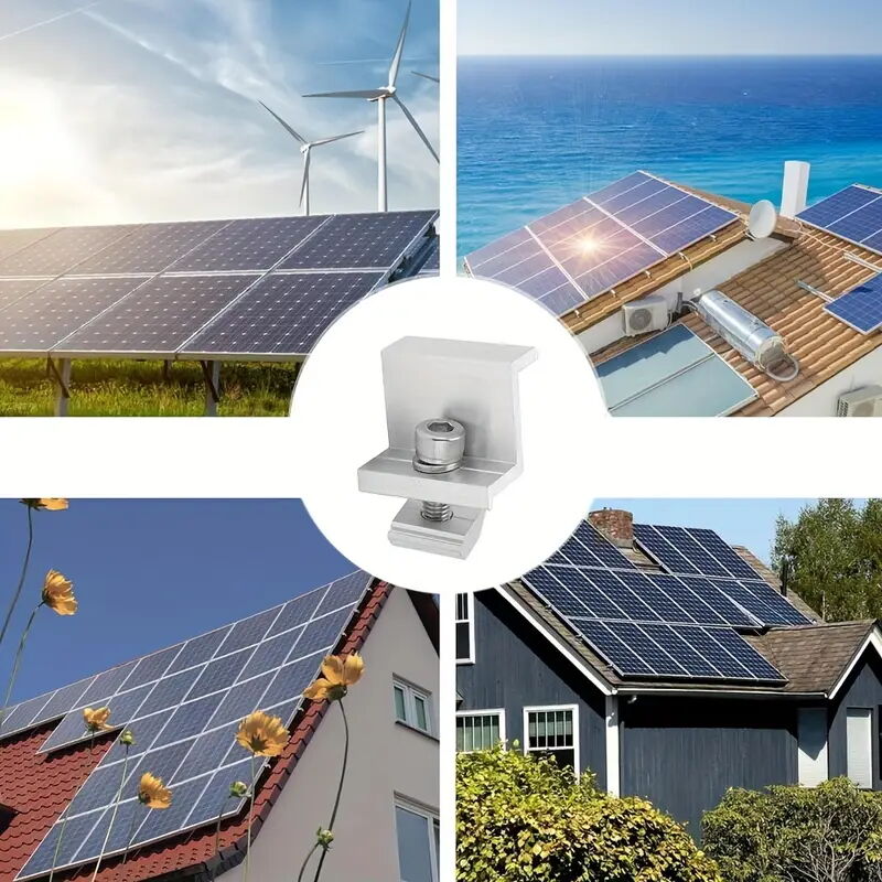 Solar End Clamp | ROOF MOUNT | Super Solar